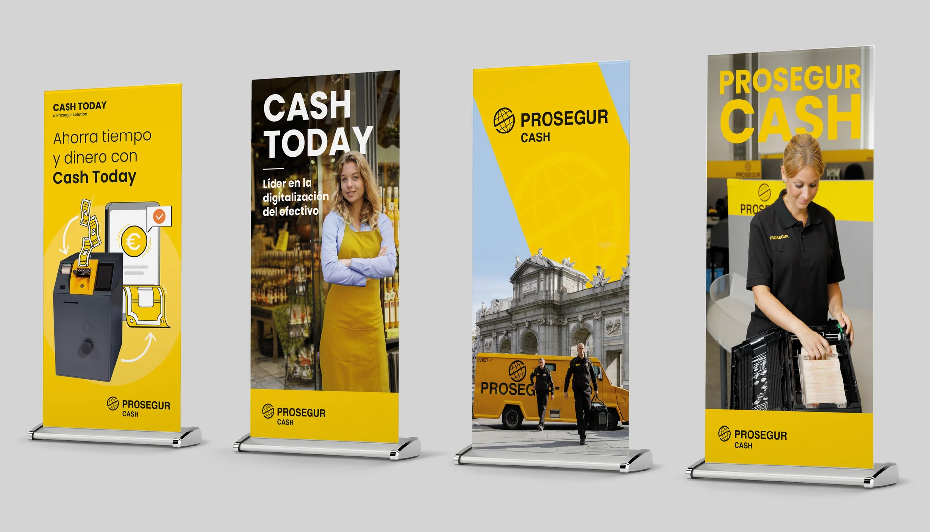 Branding para Cash Today - Prosegur Cash - thepaulathings